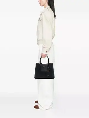 Prada 2010-2026 Small Saffiano Cuir Double Satchel