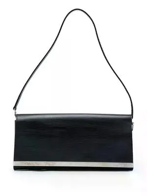 LOUIS VUITTON 2012 Epi Sevigne Clutch Shoulder Bag - Black