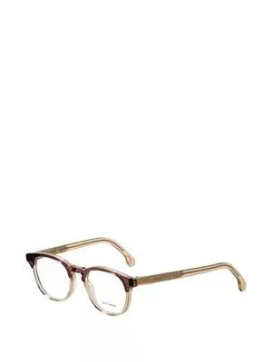 Paul Smith Abbott Square-frame Glasses - Brown