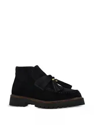 POSA Aosta Tassel Ankle Boots