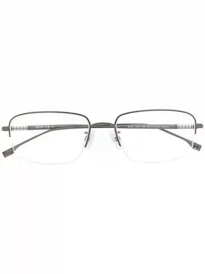 BOSS Rectangle-frame Logo-emed Glasses