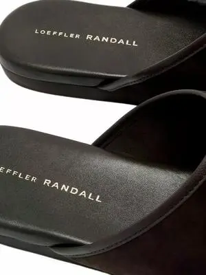 LOEFFLER RANDALL Roni Suede Mules - Brown