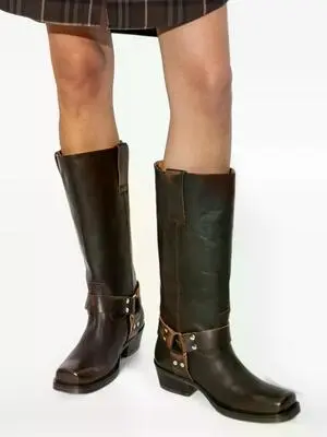 POSA Texas Harness Leather Boots