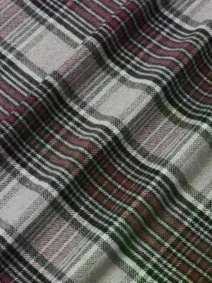 Drole De Monsieur Check-pattern Logo-patch Shirt