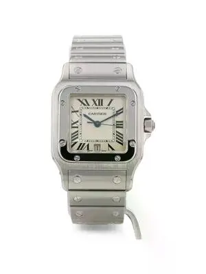 Cartier 2000 Santos 41mm Watch - Neutrals