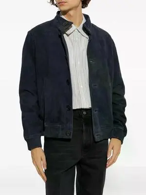 Zadig&Voltaire Lonni Suede Jacket - Blue