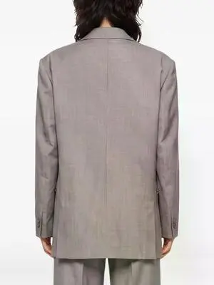 Issey Miyake Honest Ensemble Double-breasted Peak-lapel Blazer
