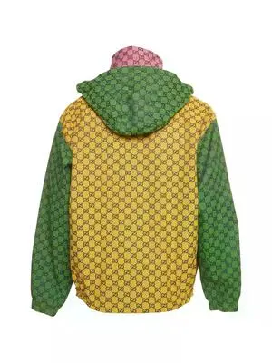 Gucci Gg Canvas Reversible Jacket - Green