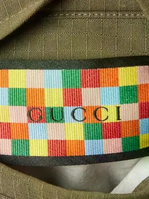 Gucci Gg Canvas Reversible Jacket - Green