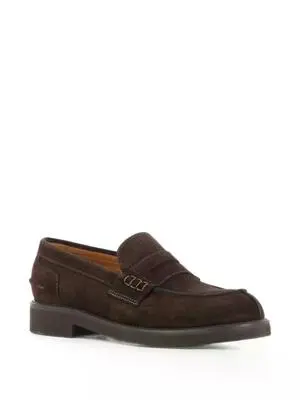 TASSINARI Suede Penny Loafers