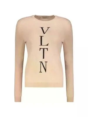 Valentino Garavani Intarsia-knit Sweater - Pink