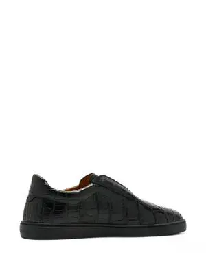 Magnanni Nitro Alligator-effect Slip-on Sneakers