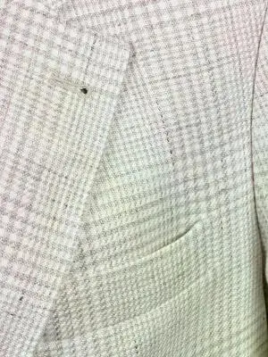 Brunello Cucinelli Checked Linen-blend Suit