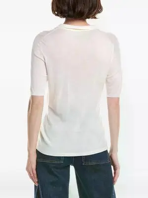 Eleventy Knit Half-sleeve Polo Shirt