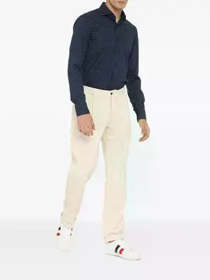 THE (ALPHABET) Printed Cotton Shirt