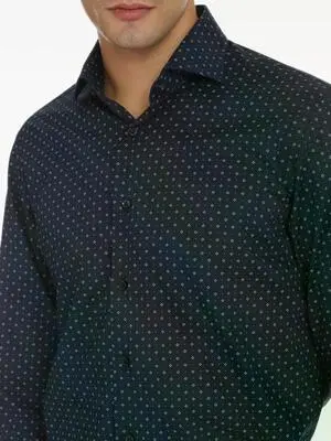 THE (ALPHABET) Printed Cotton Shirt