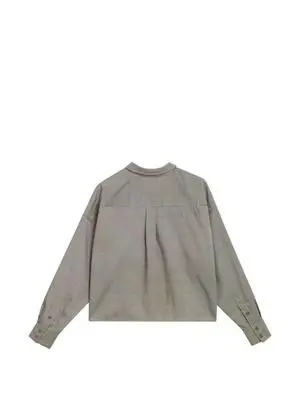 THE FRANKIE SHOP Arlen Boxy Checked Shirt