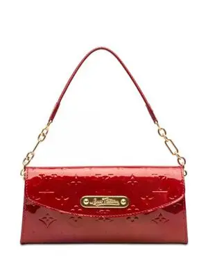 LOUIS VUITTON 2010 Monogram Vernis Sunset Boulevard Shoulder Bag - Red