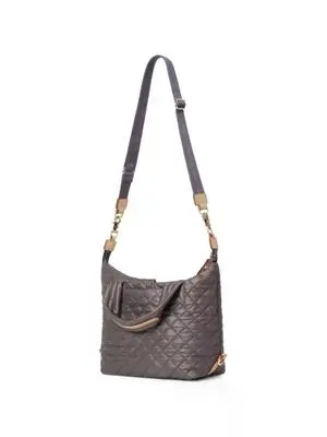 Mz Wallace Small Sutton Deluxe Quilted Tote Bag - Grey
