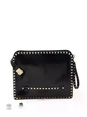 Valentino Garavani Rockstud Pouch Clutch Bag