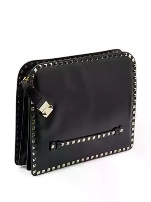 Valentino Garavani Rockstud Pouch Clutch Bag