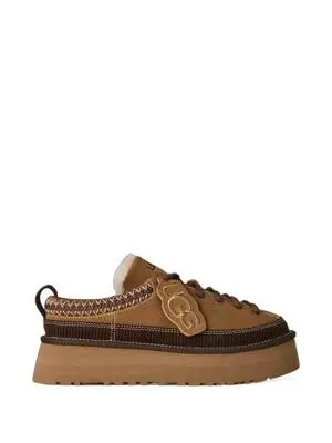 UGG Heritage Lace-up Slippers - Brown