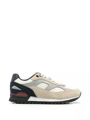BOSS Panelled Lace-up Sneakers