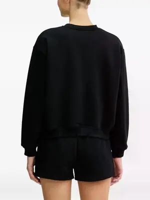 LA MANIA Brodie Logo-embroidered Sweatshirt