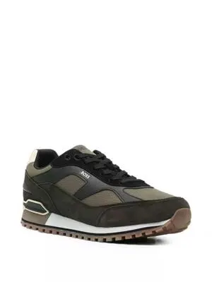 BOSS Panelled Low-top Sneakers