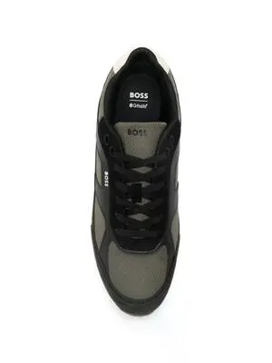 BOSS Panelled Low-top Sneakers