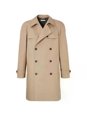 Fendi Double-breasted Trench Coat - Neutrals