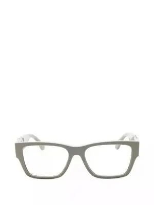Versace Medusa Biggie Rectangle-frame Glasses - Grey