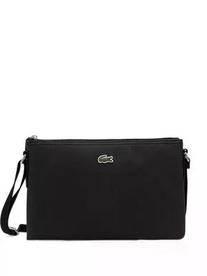 Lacoste Logo-patch Cross Body Bag - Black