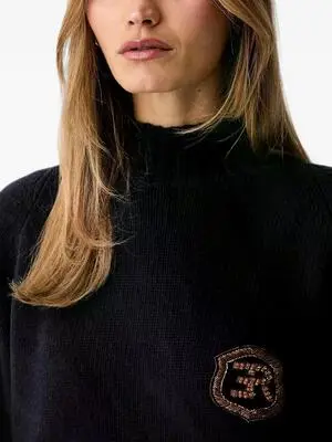 ERMANNO FIRENZE Logo-patch Sweater