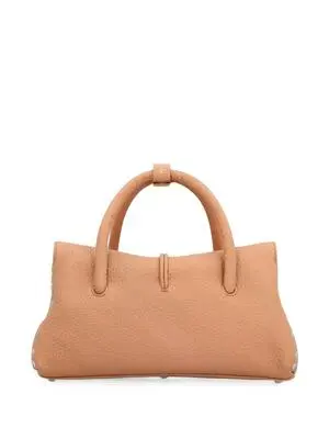ZANELLATO Small Dotta Leather Tote Bag - Neutrals