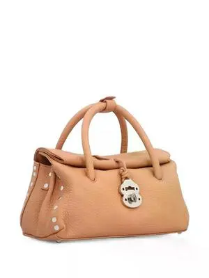 ZANELLATO Small Dotta Leather Tote Bag