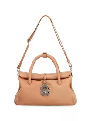 ZANELLATO Small Dotta Leather Tote Bag