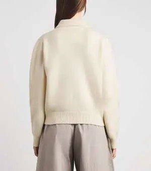 RÓHE Wool-blend Polo Sweater