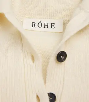 RÓHE Wool-blend Polo Sweater