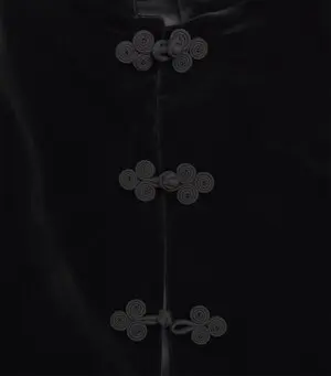 RÓHE Velvet Pankou-closure Jacket