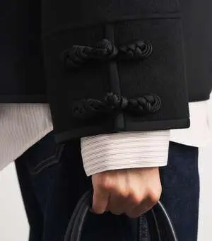 RÓHE Double-faced Wool Pankou-closure Jacket