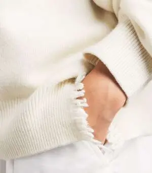 RÓHE Wool-blend Raw-hem Sweater