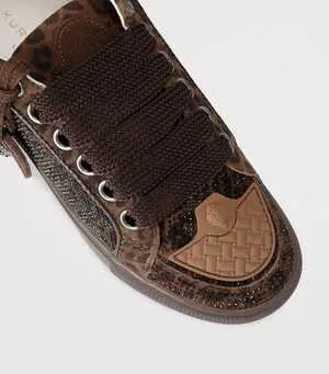Kurt Geiger Suede Southbank Tag Sneakers