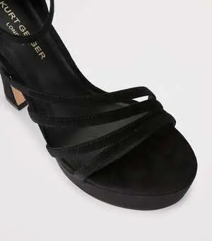 Kurt Geiger Suede Annabel Platform Sandals 130