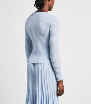 Arch4 Cashmere Ribbed New Cami Cardigan