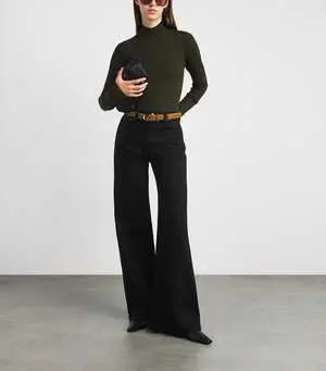 Khaite Dane Wide-leg Jeans