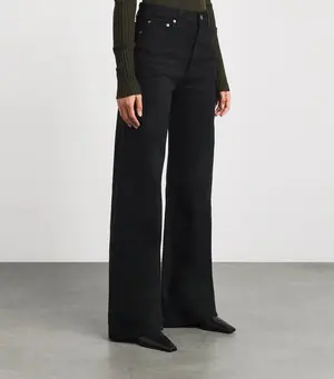Khaite Dane Wide-leg Jeans