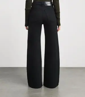 Khaite Dane Wide-leg Jeans