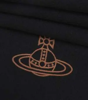 VIVIENNE WESTWOOD Wool Embroidered Orb Scarf