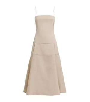 Jacquemus Wool-blend Paradiso Midi Dress